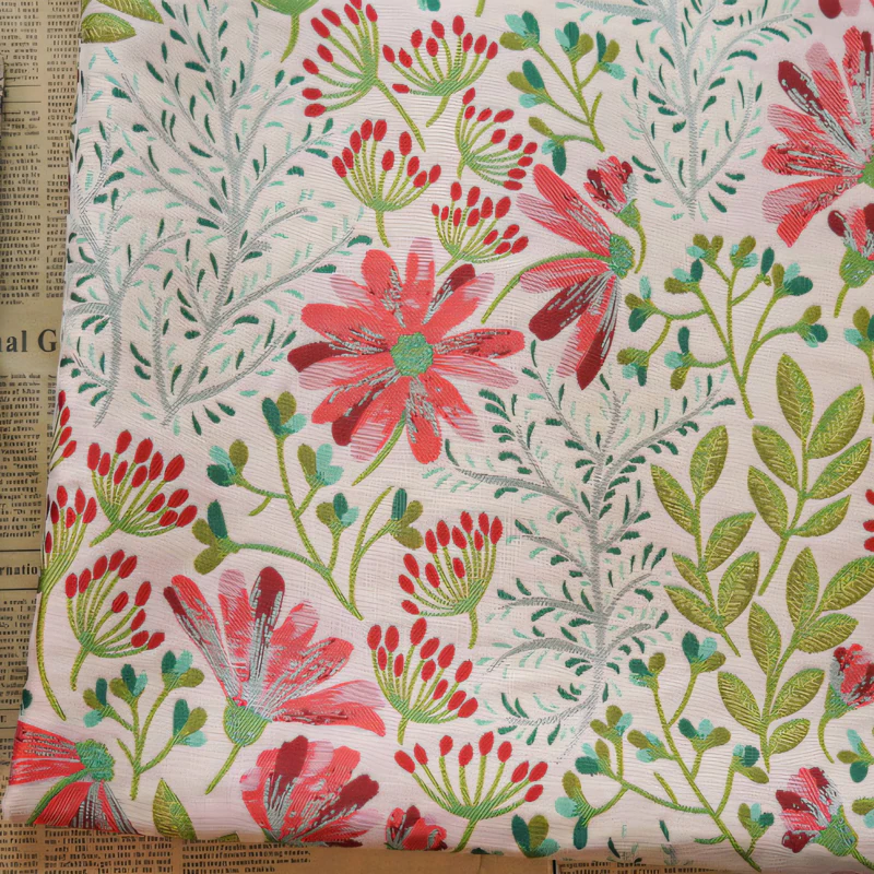 Gentle Flower Pattern Hand Sewing Clothing Textile DIY Art Crafts ...