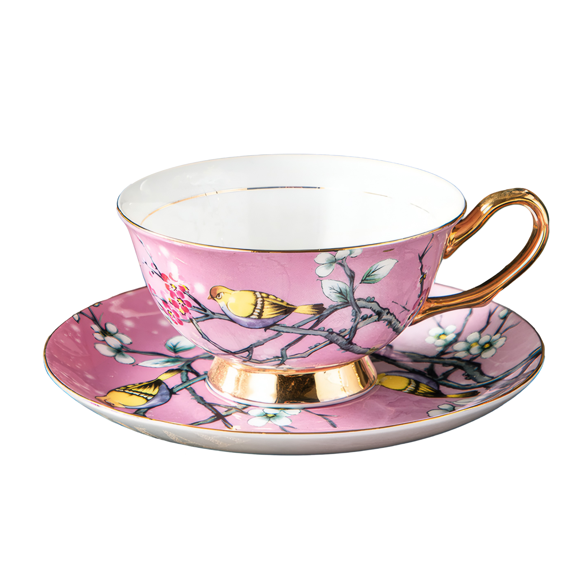 Exquisite Bone China Tea Coffee Cup Saucer Set Wedding Bridesmaid Gift ...